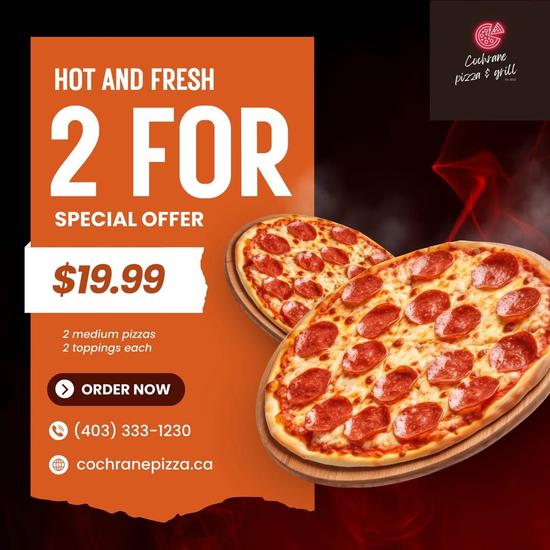 Specials – Cochrane Pizza and Grills